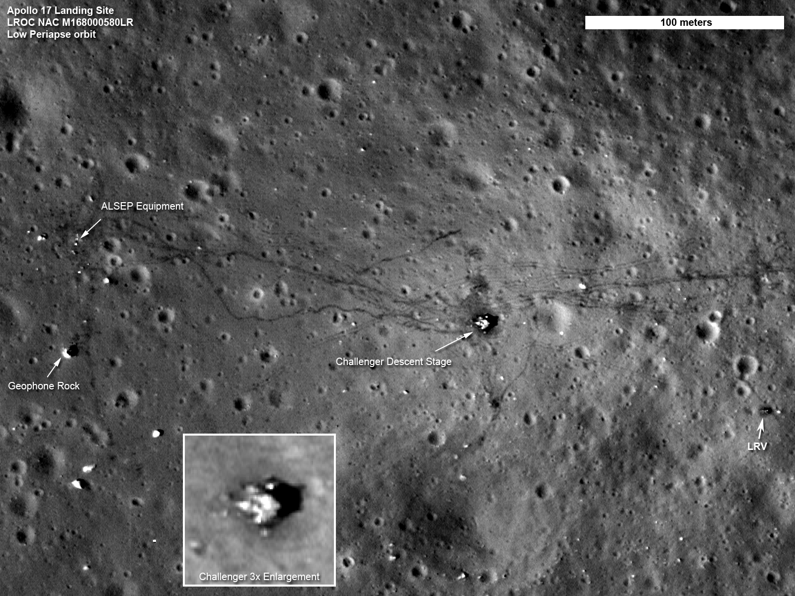 Q Why Can t We See The Lunar Landers From The Apollo Missions With The Q Why Can t We See The Lunar Landers From The Apollo Missions With The